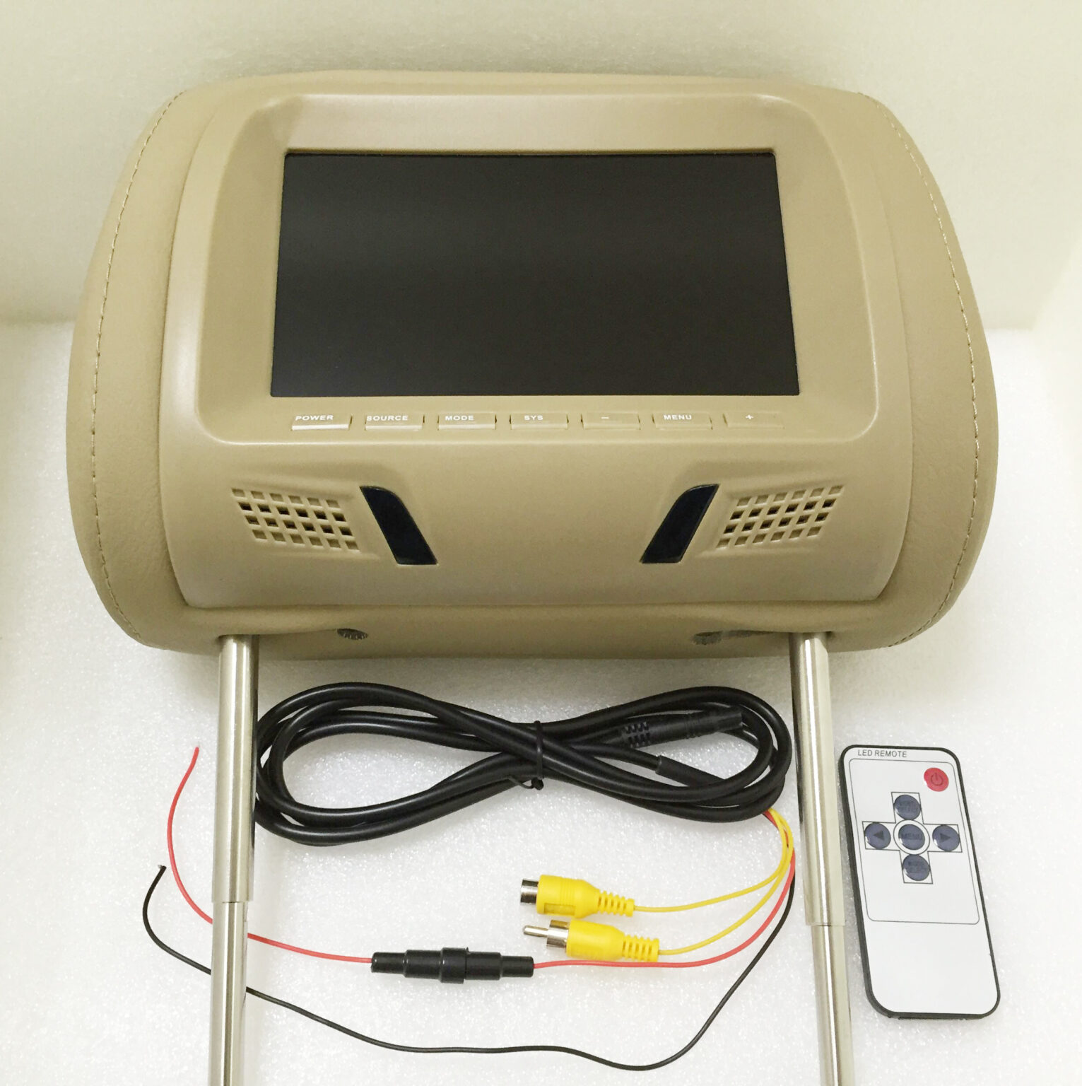 7 inch TFT/LED Headrest Display