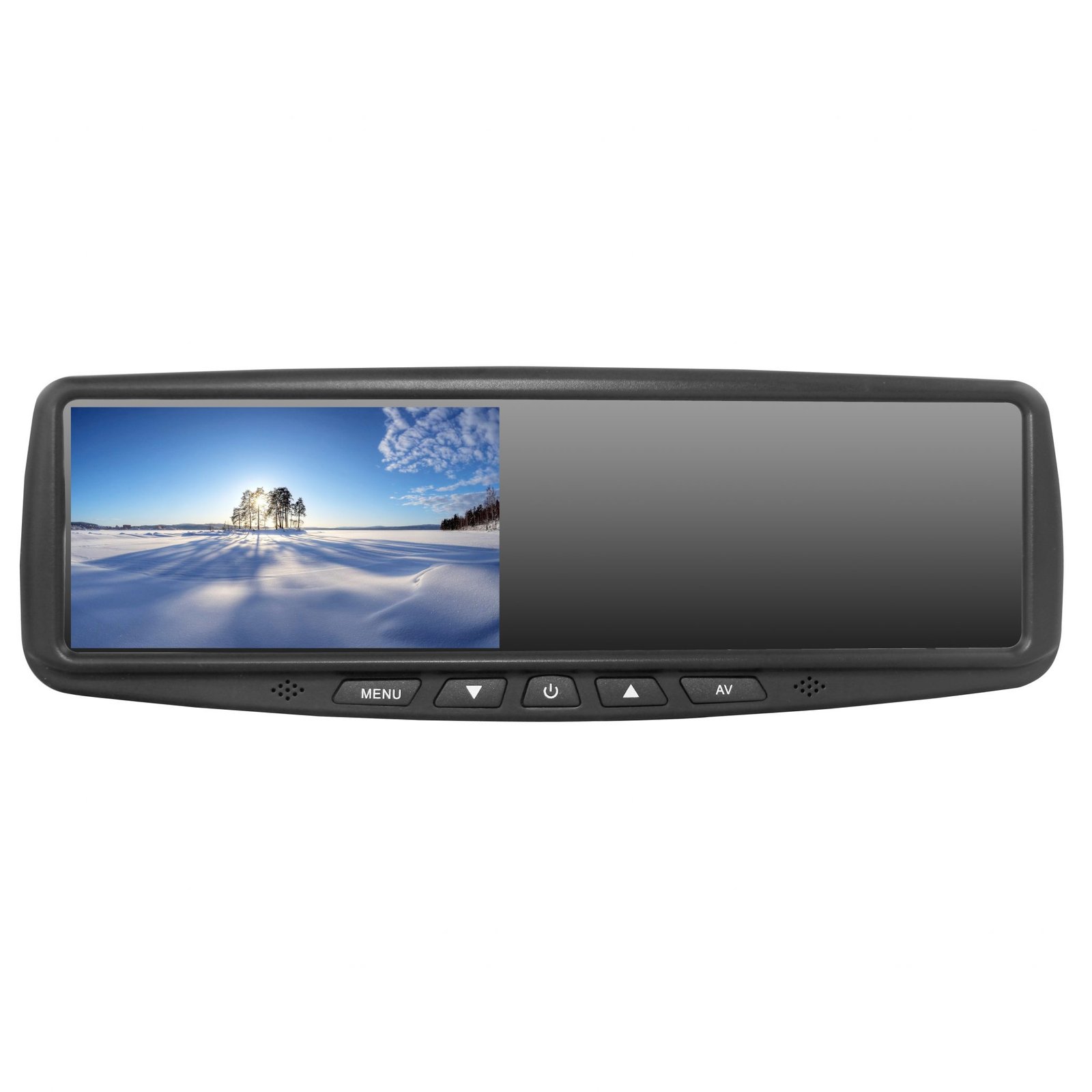 7-Inch Clip-On Mirror Monitor | AHD & CVBS Rearview Display for Vehicles