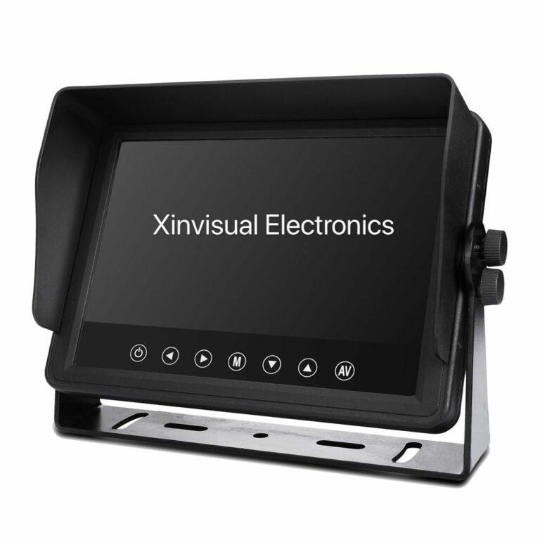 7″ Dual AHD Monitor | 2-Channel Vehicle Display with Trigger Function