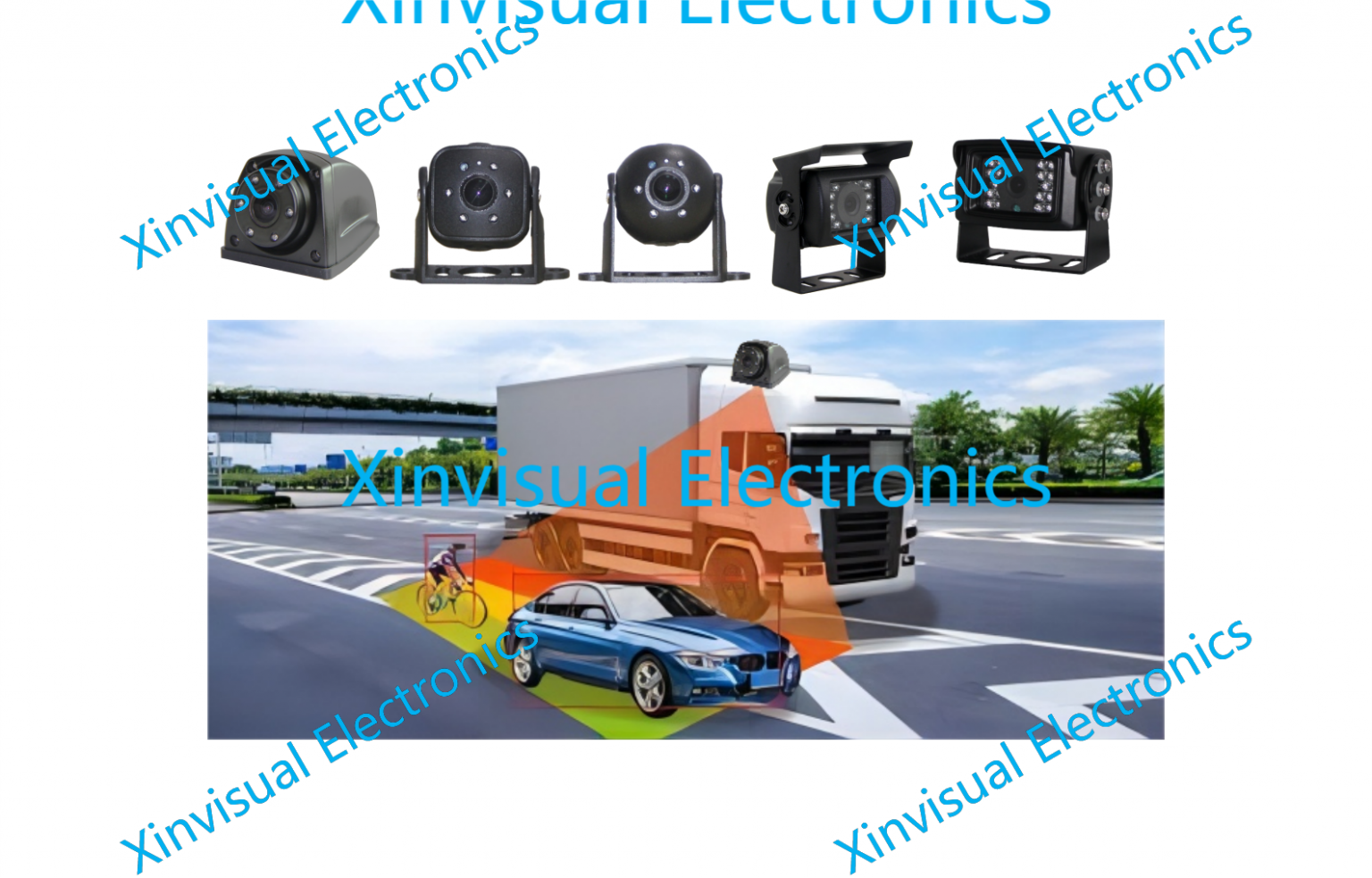 BSD AI Camera | 720P AHD, AI Detection, IP69K Waterproof