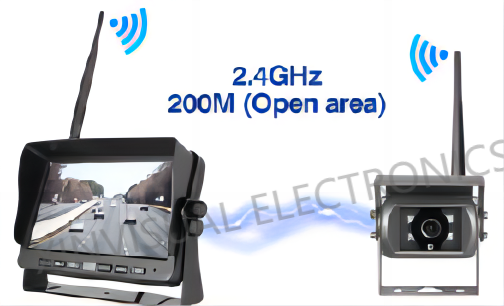 2.4GHz Wireless DVR Monitoring Camera System